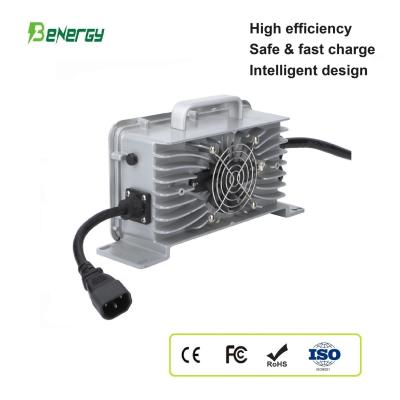 China Floor Sweeper Lifepo4 Battery Pack Charger Li Ion Battery Charger  29.2V 40A for sale
