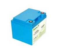 China Camper Caravan Trailer Yacht Golf Carts Application 12.8V Lifepo4 Solar Storage Battery Pack 12V 40AH Lithium Batterie for sale