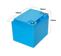 China Camper Caravan Trailer Yacht Golf Carts Application 12.8V Lifepo4 Solar Storage Battery Pack 12V 40AH Lithium Batterie for sale