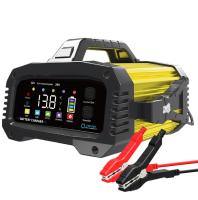 China Muti function Battery charger 12V/24V  motorcycle battery charger and car auxiliary starter for sale