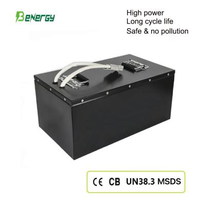 China Long Life Span LiFePO4 Battery Pack 72V 80Ah 100Ah 150Ah For AGV，Electric Marine Applications for sale