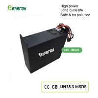 China LiFePO4 Forklift Lithium Battery 24V 180AH 200Ah 300AH Long Cycle Life For Electric Stacker Pallets Stacker To Replace The Lead Acid Battery Maintenance-free for sale