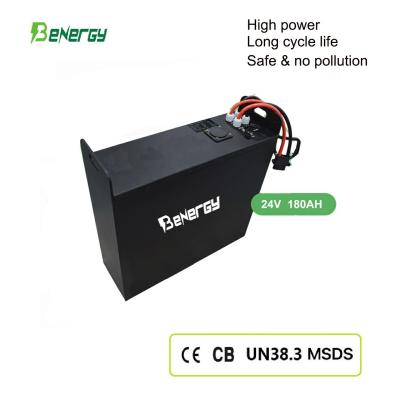 China LiFePO4 Forklift Lithium Battery 24V 180AH 200Ah 300AH Long Cycle Life For Electric Stacker Pallets Stacker To Replace The Lead Acid Battery Maintenance-free for sale