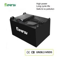 China Electric Stacker Forklift Lithium Battery 24V 690Ah With Long Cycle Life And IP65 Protection for sale