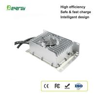 China 48V 35A LiFePO4 Battery Charger High Efficiency Charger for Golf Carts Robots RVs & Solar Systems IP65 Waterproof Fast Charging for sale
