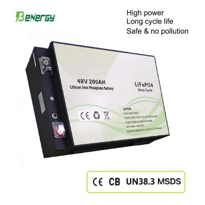 China Industrial 48V 200Ah LiFePO4 Battery Powering Autonomous Robots AGV Systems & Electric Marine Applications Smart LCD Monitor for sale