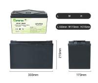 China 24V 50Ah LiFePO4 Fast-Charge Battery for Electric Stackers & Pallet Jacks Walkie Scrubber Compatible for sale