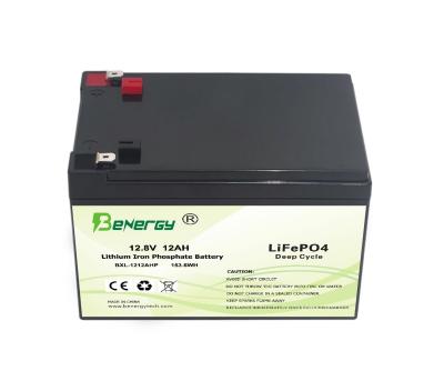 China High-Performance 12V 12Ah Intelligent Robot Battery 1000+ Cycles Maintenance-Free for sale