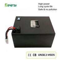 China 72V 50Ah LiFePO4 Battery for AGV Electric Scooter with Bluetooth for sale