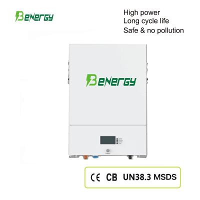 China BENERGY 5kWh 48V LiFePO4 Solar Battery for Home Energy Storage for sale
