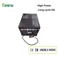 China 60V 100ah LiFePO4 Battery Pack for Electric Tricycle | Powering Enclosed Cargo Tuk Tuks for sale