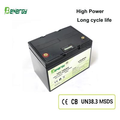 China 12V 105Ah LiFePO4 Battery with Built-in Low-Temp Heating (-4°F to 140°F) | 5000+ Deep Cycles for RV, Solar Off-Grid, Marine Boats | Safe, Maintenance-Free Operation for sale