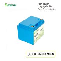 China 12V 40AH Deep Cycle LiFePO4 Battery - Drop-In Lead Acid Replacement for Solar Power for sale