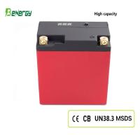 China Rechargeable 12.8V 2AH 155CCA Lithium Starting Battery Environmentally Friendly Motorcycle Starter for sale