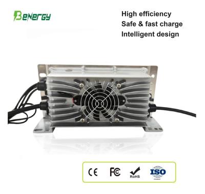 China 48V 20A 1400W IP67 Waterproof Lithium Ion Battery Charger for LiFePO4 Packs for sale