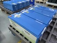 China 24V 200Ah Lithium Iron Phosphate Battery with Built-in Smart BMS for AGV/AMR Robotics for sale