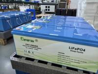 China 24V 200Ah Lithium Iron Phosphate Battery with Built-in Smart BMS for AGV/AMR Robotics for sale