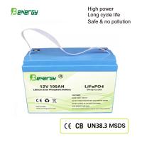 China 12V 100Ah Deep Cycle LiFePO4 Battery – Replacement for Lead Acid, Ideal for Outdoor Power Supply, Bluetooth Speaker Systems & Off-Grid Applications for sale