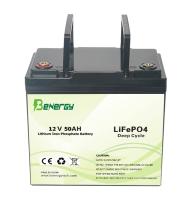 China 12V 50Ah LiFePO4 Battery, Lightweight Deep Cycle Lithium Iron Phosphate Replaces Lead Acid for Robots, EVs, Solar, UPS for sale