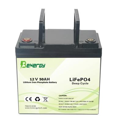 China 12V 50Ah LiFePO4 Battery, Lightweight Deep Cycle Lithium Iron Phosphate Replaces Lead Acid for Robots, EVs, Solar, UPS for sale