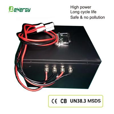 China 24V 100Ah LiFePO4 Battery for Robotics – Deep Cycle Power for AGV, Drones & Educational Robots with BMS for sale