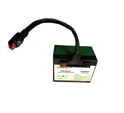 China T Bar 12V 22Ah Deep Cycle Battery Lithium Ion 4S3P Long Cycle Life for sale