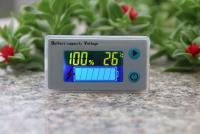 China DC 100V Car Lithium Ion Battery Level Indicator 5mA With Color Screen for sale