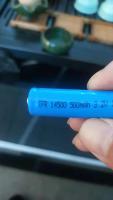 China AA Cylindrical Li Ion Battery 3.2V 500mAh LiFePO4 14500 Protected Lithium Ion Battery Cell for sale