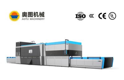 China 3000*6000mm Continuous Tempering Furnace Customized Service Eco - Friendly for sale