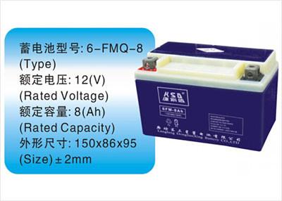 China Dongsanxing Maintenance-Free Motorcycle Battery 12V 5-20Ah with Shockproof and Cold Start Technology for sale