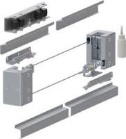 China Double Door Sliding Telescopic Gate Hardware Zinc Plated 3m 4m 5m 6m for sale