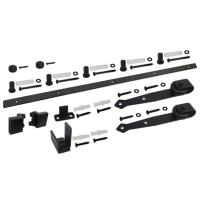 China Sliding Roller Cabinet Door Kit Mini Arrow Barn Door Style for sale