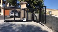 China Round The Corner Turning Sliding Gate Curved Track Door Rail for sale