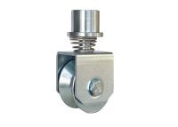China 360 Degree Sliding Gate Wheel With Spring 58mm 78mm for sale