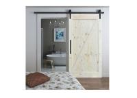 China Interior Sliding Barn Door Hardware With Track Matching Finish for sale
