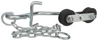 China Steel  Banana Cableway Roller Trolley Roller With Chains For Banana Farm for sale