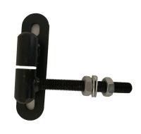 China heavy duty balck power coating Adjustable Bolt Hinge for swing gate for sale