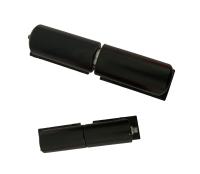 China heavy duty hardware American style balck power coating hinge for swing gate for sale