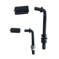 China heavy duty balck power coating Adjustable Steel Barrel Hinges for gate for sale