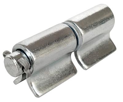 China sliding gate hardware zinced Weld on Pin & Socket with Bearing hinge for sale