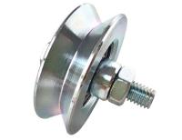 China 100mm Sliding Driveway Gate Wheels Roller With Bolt 3