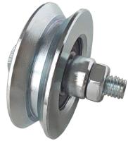 China 100mm Sliding Driveway Gate Wheels Roller With Bolt 3