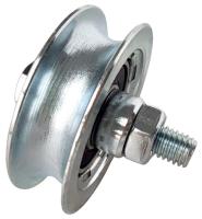 China 100mm Sliding Driveway Gate Wheels Roller With Bolt 3