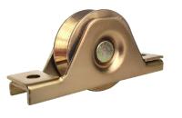 China sliding door hardware wheels 4'' 101.6mm steel V groove gate bottom wheels  with 6202 bearing for sale