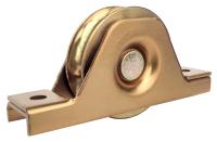 China sliding door hardware wheels 4'' 101.6mm steel V groove gate bottom wheels  with 6202 bearing for sale