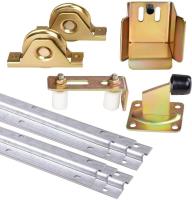 China 2.9m Silver Steel U Profile Sliding Gate Bottom Track Rail For Gate Opener for sale