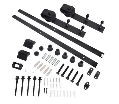 China Interior sliding door accessories industry hanging door rollers sliding barn door hardware kit for sale