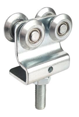 China 28mm 38mm 54mm Heavy Duty Commercial Sliding Door Track Rollers Rail Trolley Wheel for sale
