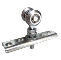 China 44mm Heavy Duty Sliding Door Bottom Rollers Track for sale