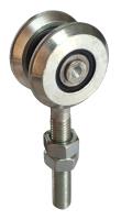 China 44mm Heavy Duty Sliding Door Bottom Rollers Track for sale